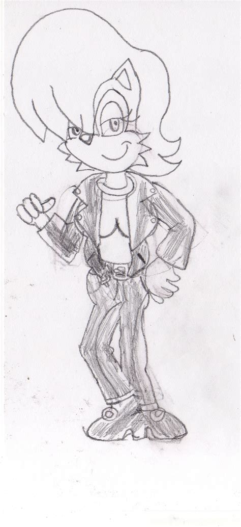 Sally Acorn In Leather By Classicsonicsatam On Deviantart