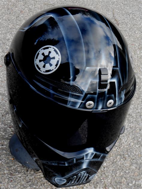 Tie Fighter Pilot Motorcycle Helmet