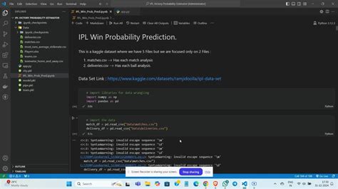 Sri Nitish Kamisetti On Linkedin Ipl Machinelearning Datascience