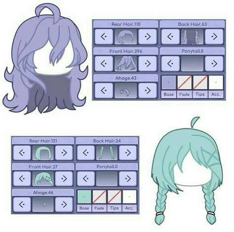 Gacha Life Hairstyles Ideas