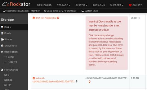 Device Mapper Managed Disk Unusable As Pool Member Support