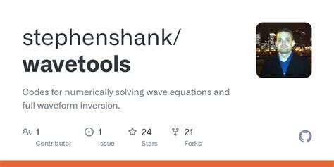 GitHub Stephenshank Wavetools Codes For Numerically Solving Wave Equations And Full Waveform