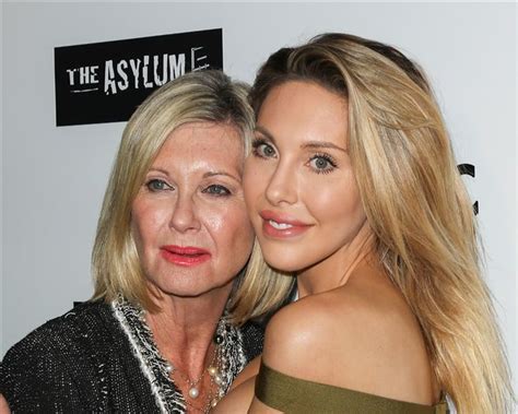 Olivia Newton John Says Daughter Gives Her Strength Shes My Reason
