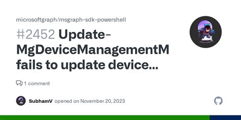 Update Mgdevicemanagementmanageddevice Fails To Update Device Category Of Intune Managed Devices