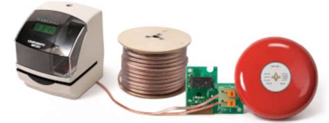 Employee Time Clocks Mp550 Time Clock Bell Kit Mp550 With Signal Kit