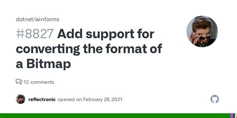 Add Support For Converting The Format Of A Bitmap · Issue 8827