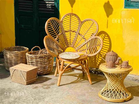 Wholesale Flower Rattan Chair From Rattan Manufacturer