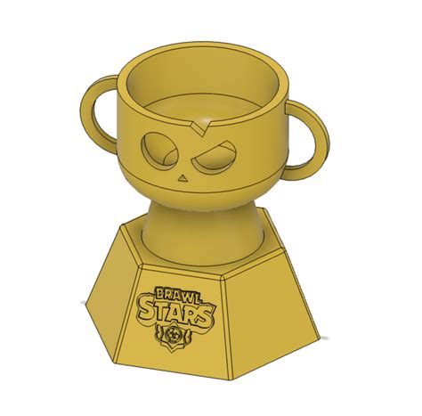 Brawl Stars Trophy By Kzhideout Makerworld Download Free 3d Models