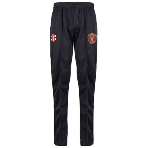 Gray Nicolls Cropston Cricket Club Gn Matrix Black Playing Trousers Jnr