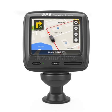 Set Gps Device With Map City Navigation Location Store Infographic Of City Monitor Location