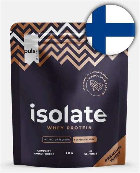 Puls Whey Isolate Powder 1 Kg Muscleshop Aukščiausios Kokybės