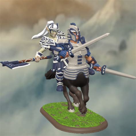 Mini Riding A Centaur R Heroforgeminis