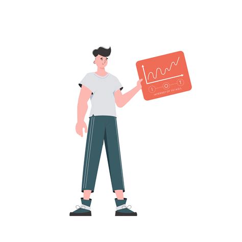 A Man Holds A Panel With Analyzers And Indicators In His Hands Iot Concept Isolated Trendy