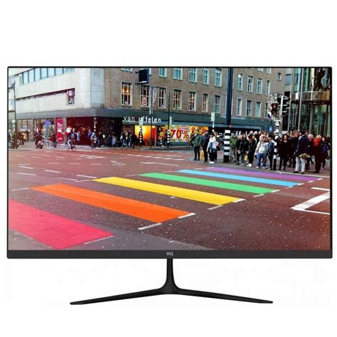 Monitor Hq 22 Polegadas Full Hd 75hz Hdmi E Vga Led Frameless Widescreen Vesa Ajuste De