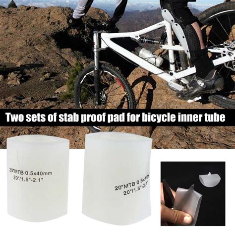 2pcs Anti Flat Tire Liner Cycling Puncture Proof P Vicedeal