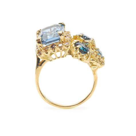 Frozen Ring Gold Julia Deville