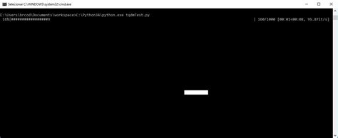 Python Tqdm Crashes On Windows Console Upon Accidental Mouse Keyboard Input Stack Overflow