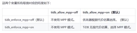 关于使用tiflash后mpp的问题 Tidb 的问答社区