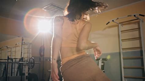 Active Dynamic Solo Dancers At Gym With Stock Footage Sbv 347645254