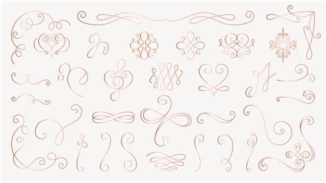 Pink Flourish Vector Images Free Photos Png Stickers Wallpapers