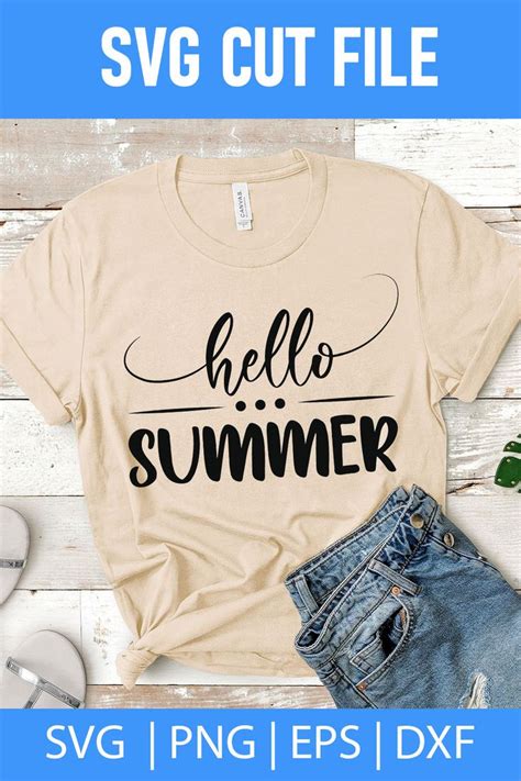 Hello Summer Svg Summer Svg Summer Quote Svg Summer Saying Etsy Mom