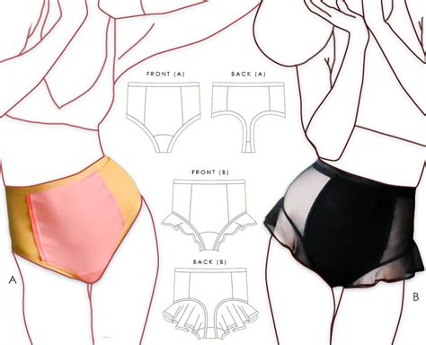 27 Sewing Patterns For Panties Underwear 9 Free