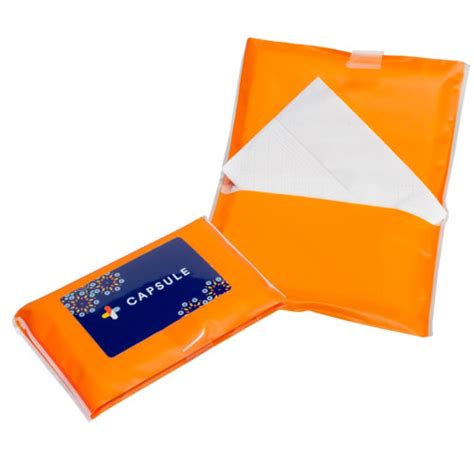 Branded Tissues Custom Wallet Tissue Pack