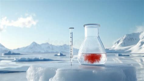 Polar Ice Core Sample Analysis Scientific Analysis Of Polar Ice Core Samples Revealing Climate