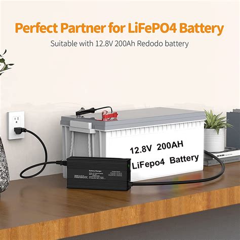146v 20a Lifepo4 Battery Charger For 12v Lithium Iron Phosphate Deep