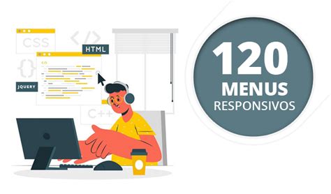 120 Menus Responsivos Em Html E Css Gratuitos