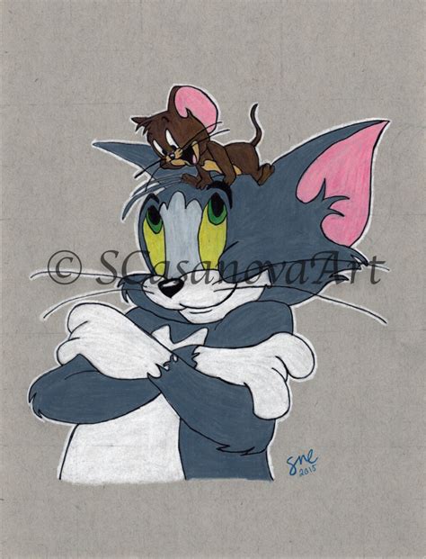 Jerry The Mouse Drawing