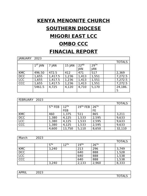 Finacial Report Pdf