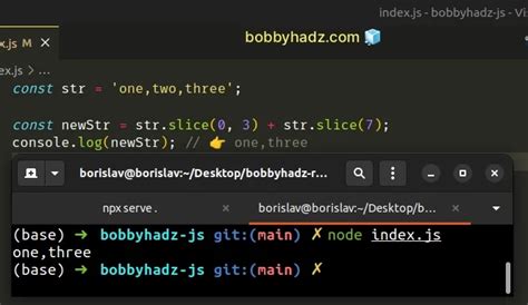 Remove String With Javascript