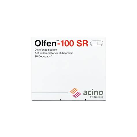Buy Olfen 100mg Sr Depo Caps 20s Online In Qatar View Usage Benefits