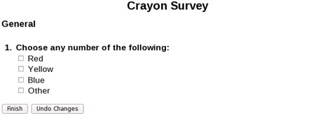 Plum Survey Documentation Adding Questions