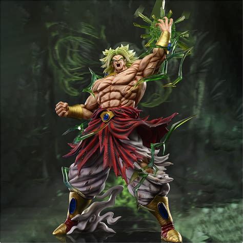 Broly Figureanime Broly Action Figure Collectible Statue Figurine