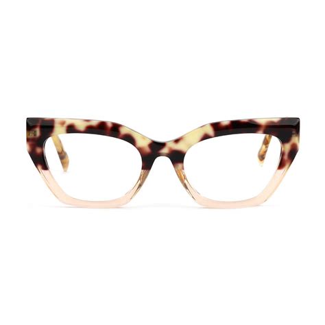 The Milky Way Series Fashion Lady Acetate Lamination Glasses Eyeglasses