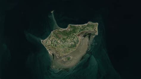 Ls Island Denmark Satellite May 12 2023 Stock Illustration