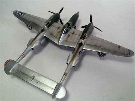 Unosetentaydos Lockheed P 38l Lightning Revell 172 Aviacion 1