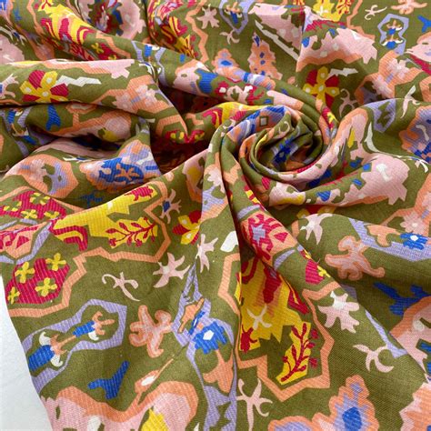 Ethnic Printed Linen Eva Re Source