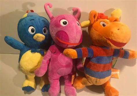 Backyardigans Plush Set Nickelodeon 1993717227