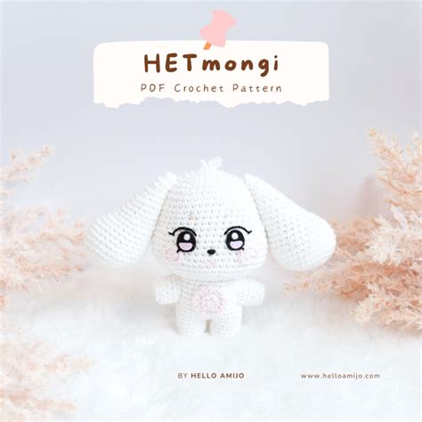 Hetmongi Aniteez Crochet Pattern Amigurumi Pattern