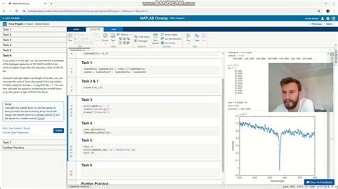 Matlab Onramp L13 Stellar Motion Yıldızların Hızını Hesaplama Projesi
