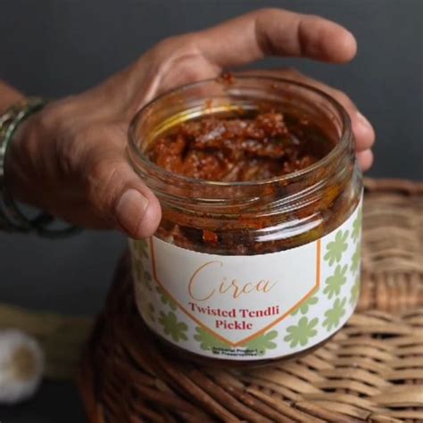 Twisted Tendli Pickle Eat Circa