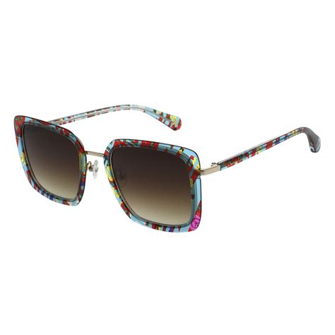 Christian Lacroix Slx9031 502 Blue Brown Gradient Lenses