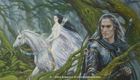 Aredhel And Eol Art Rlotr