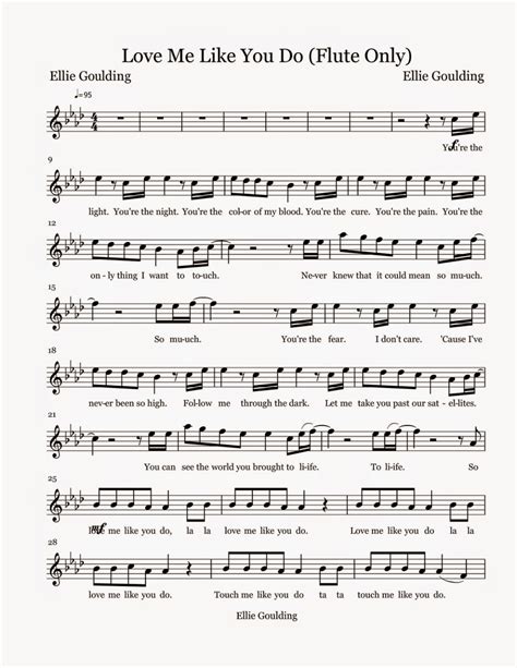 Download Girls Like You Flute Sheet Music Pics Like Sheet Music Picture