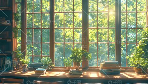 Aiai数字艺术 阳光透过窗户照射到教室的课桌上 Ai平面元素免费下载png格式4032像素编号70740325 千图网