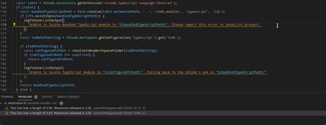 nosonar not working on typescript vs code sonar community