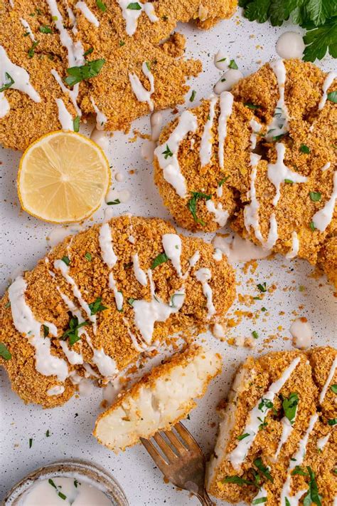 Breaded Cauliflower Steaks Sweet Simple Vegan